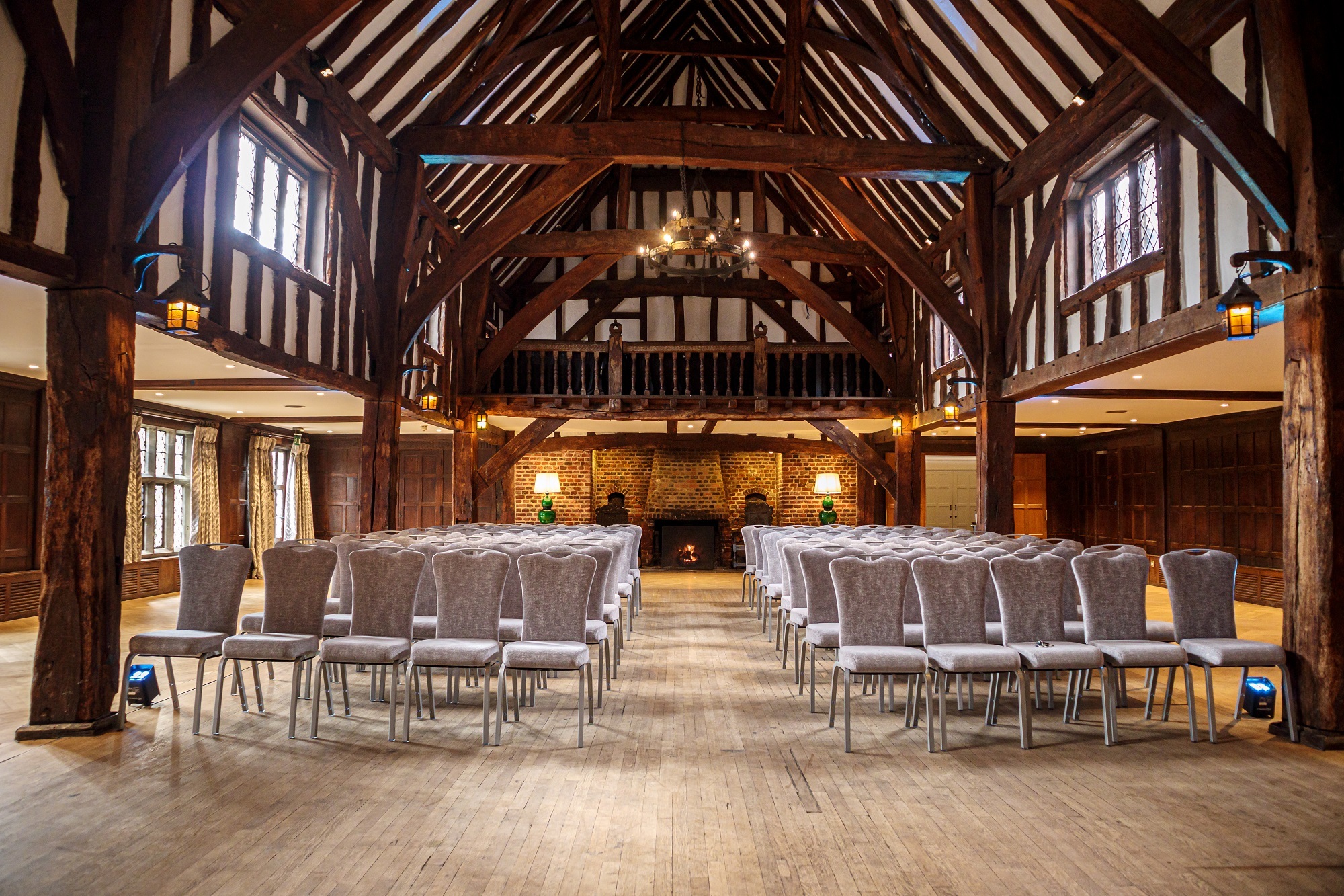 Hire Great Fosters | Tithe Barn & Painted Hall | VenueScanner