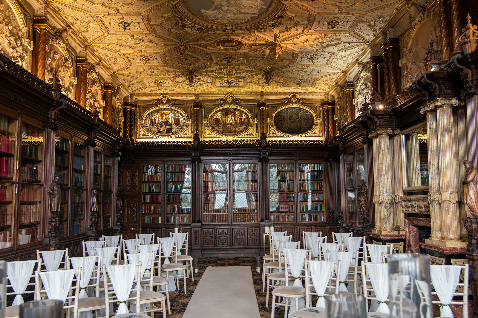 Hire Crewe Hall Hotel & Spa | The Great Library | VenueScanner