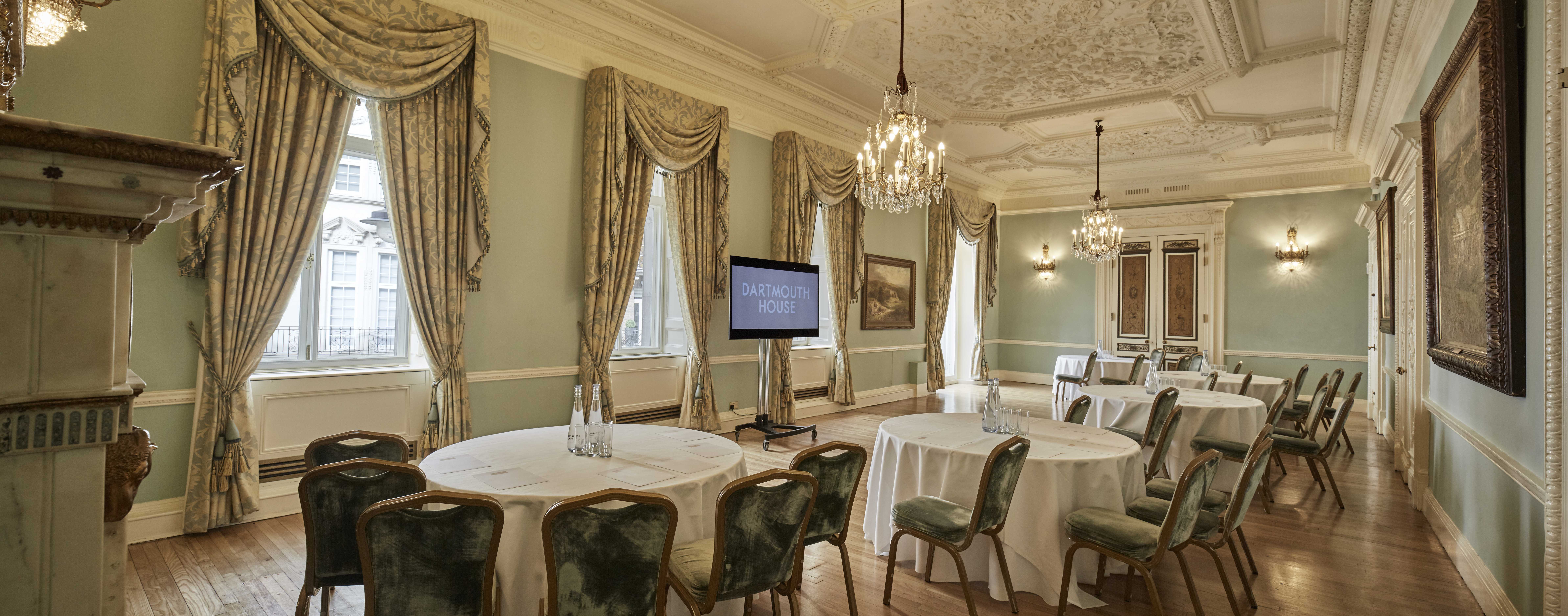 Hire Dartmouth House | Long Drawing Room | VenueScanner