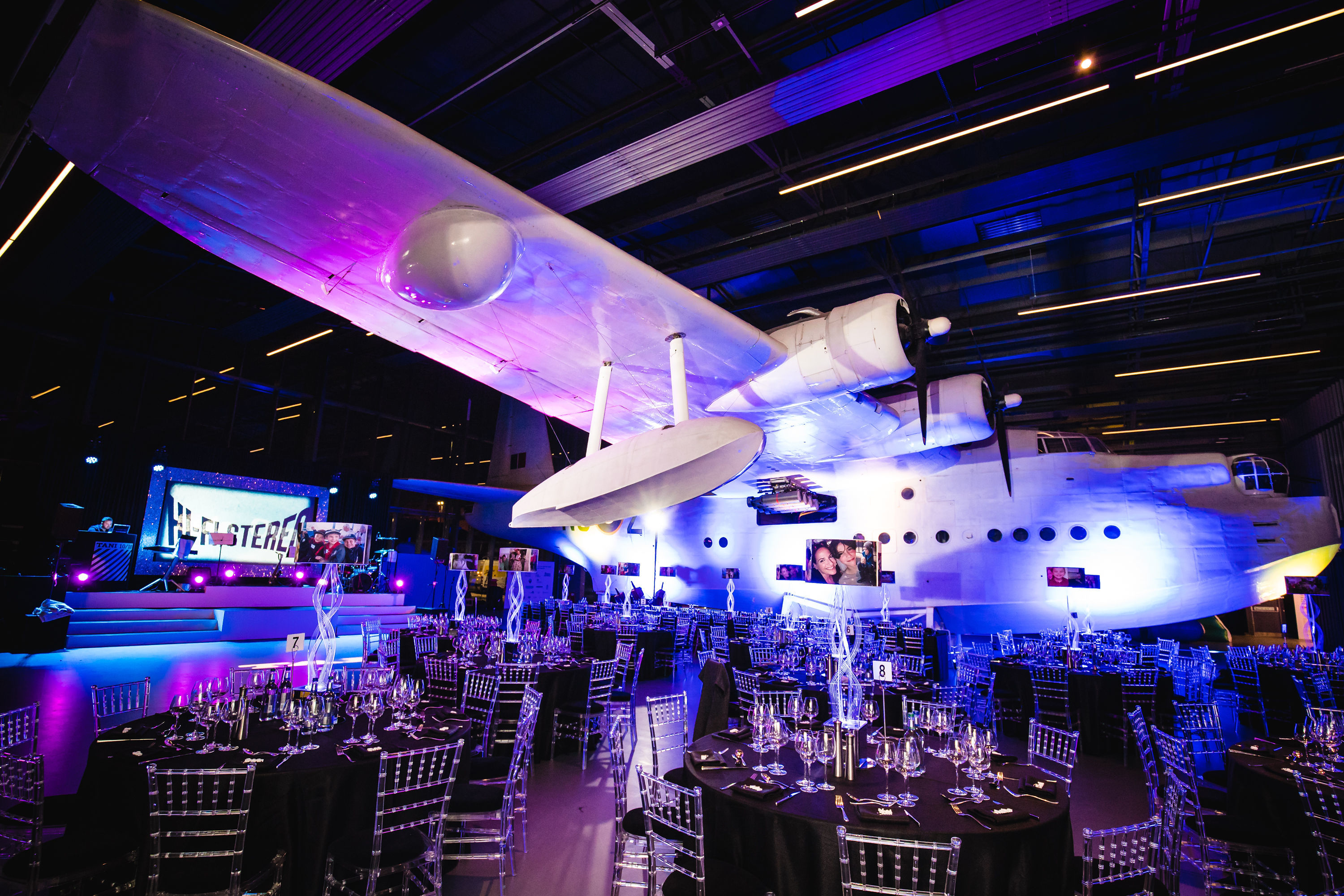 Hire RAF Museum London | Hangar 1 - Sunderland Hall | VenueScanner