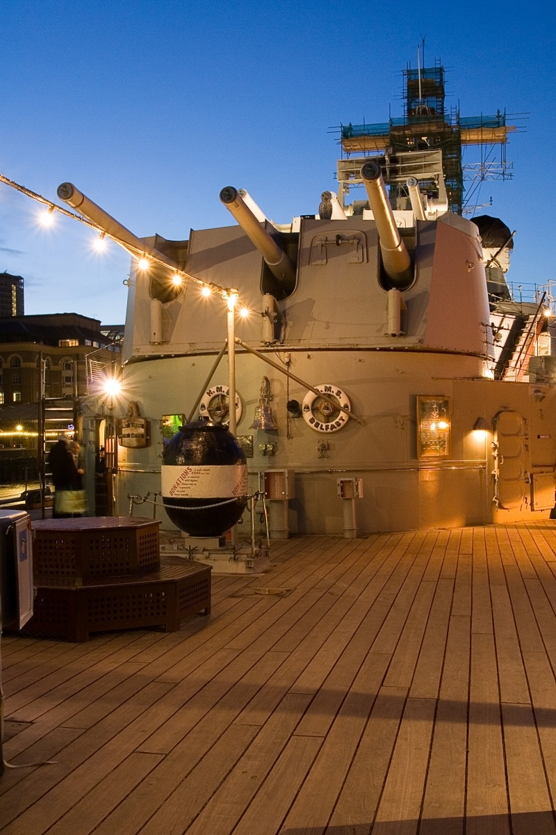 Hire HMS Belfast | The Boat Deck | VenueScanner